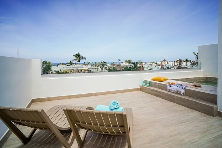 Elegant And Spacious Penthouse With Ocean View - Punta Cana