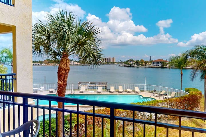 On The Inter-coastal Waterway Across From Beach - Treasure Island, FL