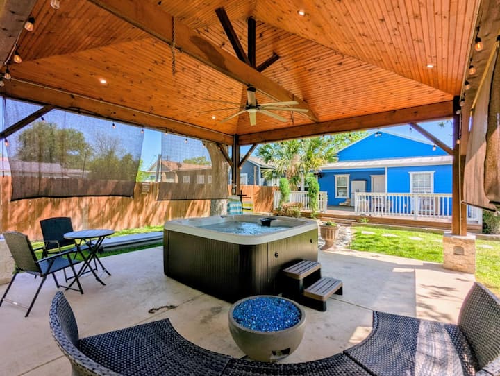 Private Hot Tub, Ac, 10 Mins To The Alamo & Pearl - San Antonio