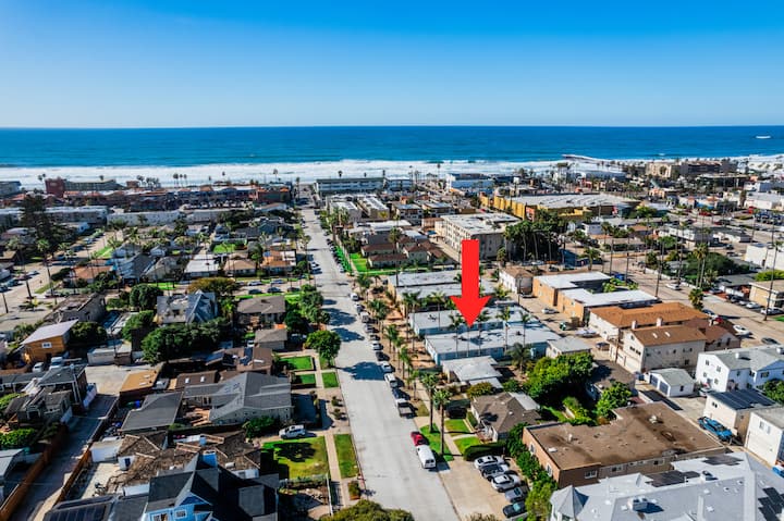 Beachside Retreat: Central Pb Studio W Ac/parking - Mission Beach - San Diego