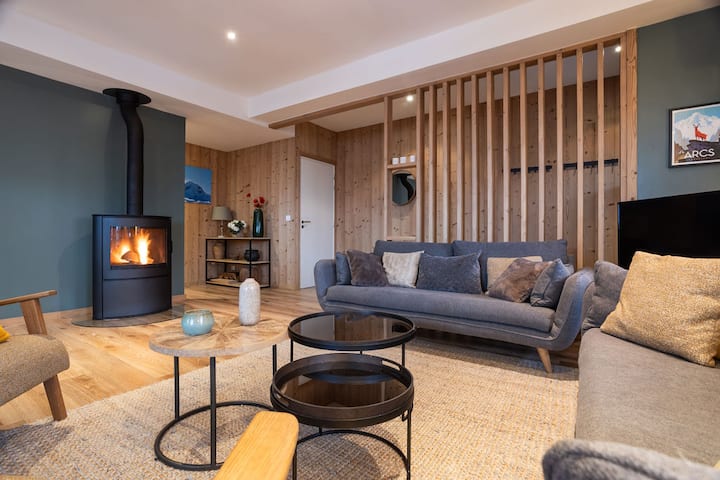 Chalet Apt L'eterlou, Arc1600, Ski In/out, Hamman - Bourg-Saint-Maurice