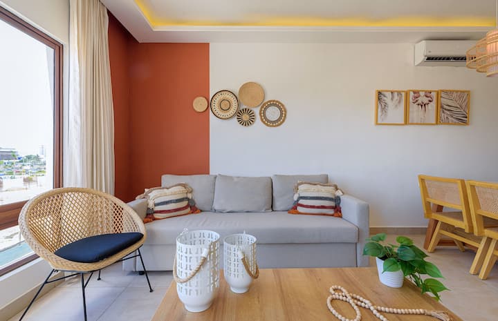 Apartment With Pool, Gym, And Beach 7 Minutes Away - Punta Cana