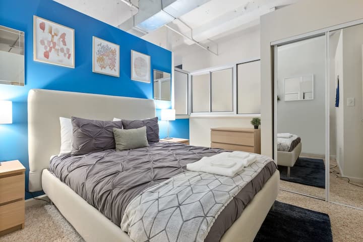 100 Year-old Historic Brick 2br Loft High Ceiling7 - Durham, NC
