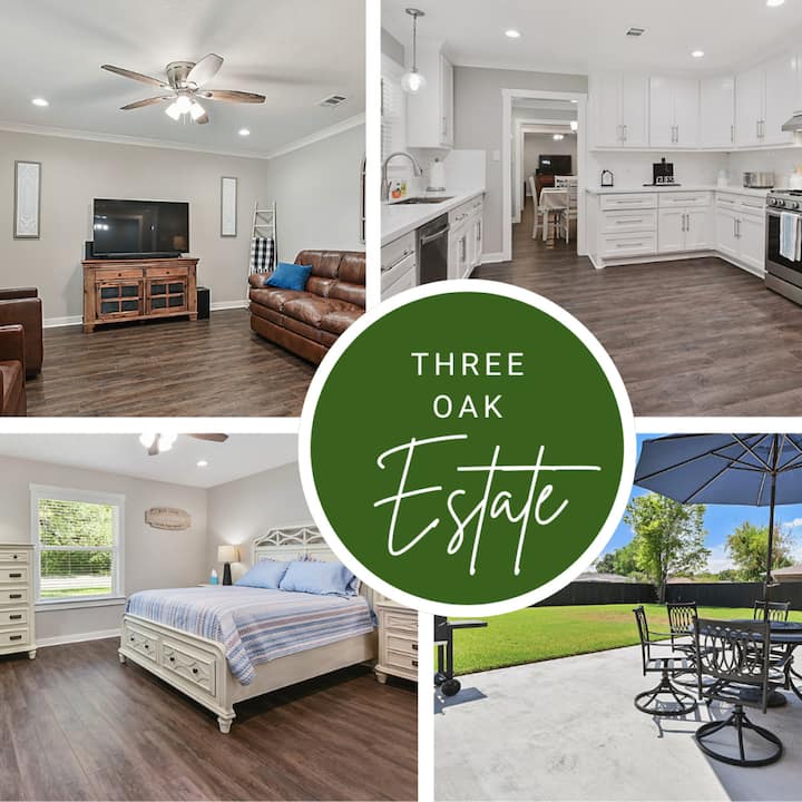 Three Oaks Estate ~ Aggieland Vacation Rental - Bryan, TX