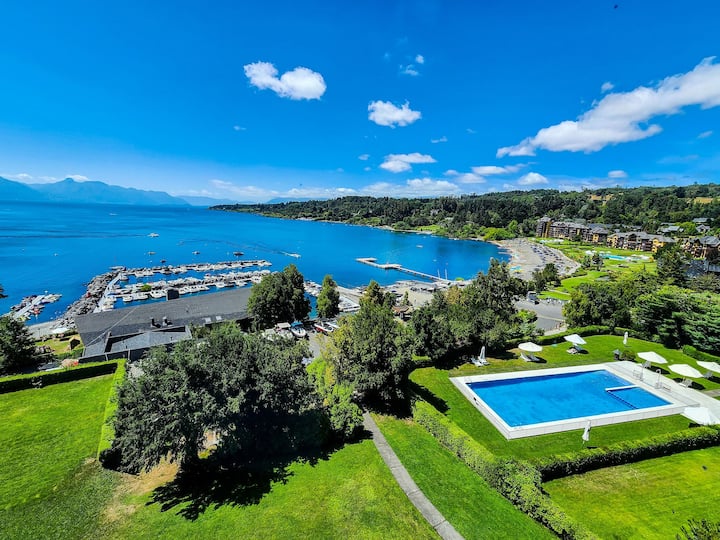 Depto Familiar Con Hermosa Vista En La Puntilla - Villarrica