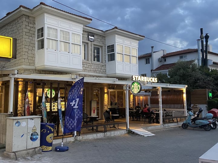 Alacati Moonbox Hotel - Blue Moon Family Deluxe - Alaçatı