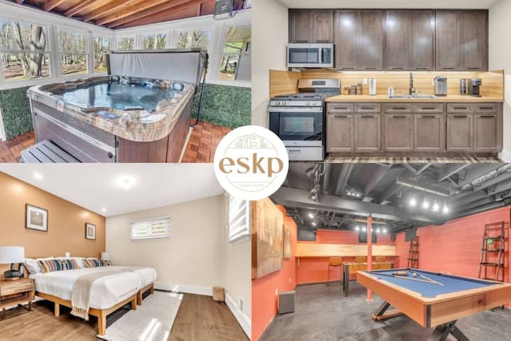 Family Friendly Stay With Hot Tub Fire Pit & Games - Montebello, NY