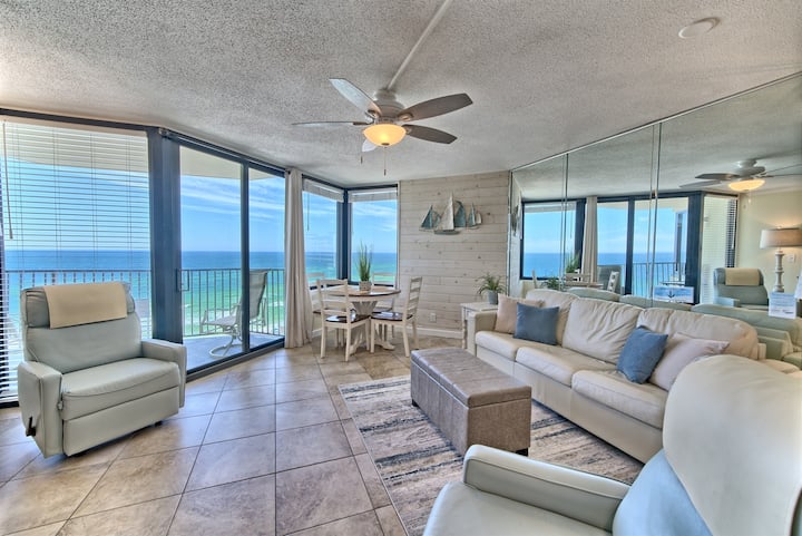 Sunbird Resort 1010w Beachfront Bliss, Gulf-front! - Panama City Beach, FL