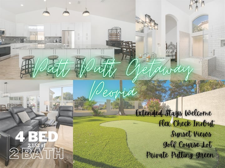 Private Putting Green On Gc, Huge Island, Updated! - Peoria, AZ