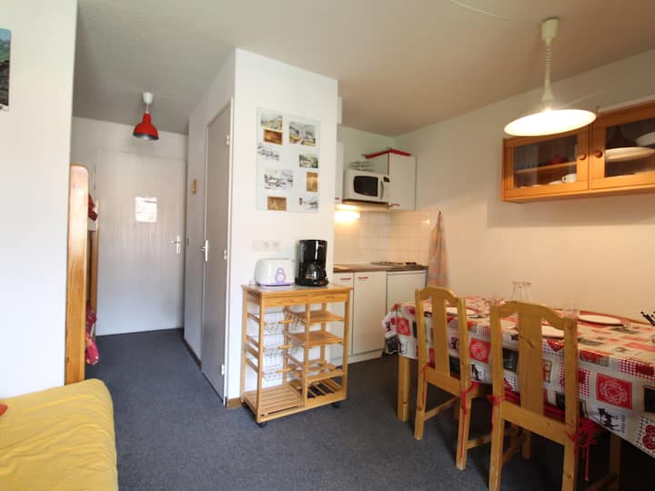 Studio Lanslevillard, 1 Pièce, 4 Pers. - Bessans