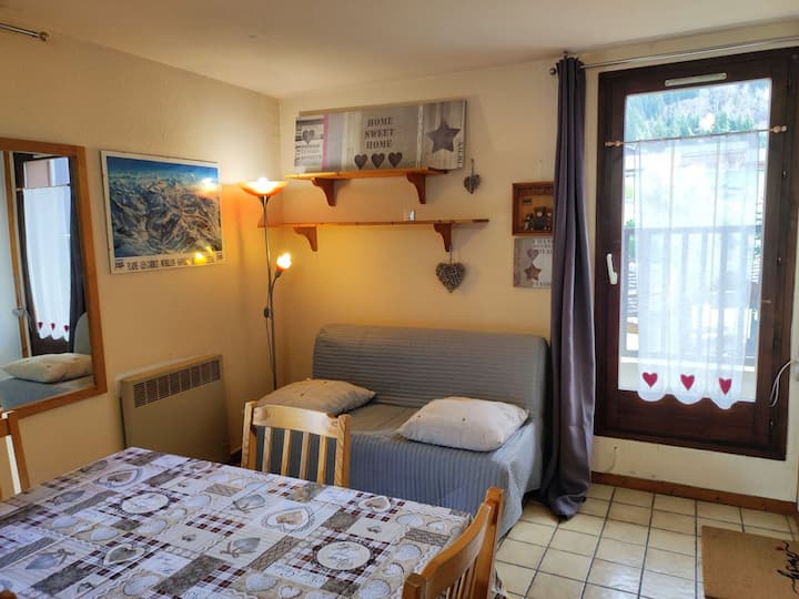 Studio Les Carroz D'arâches, 1 Pièce, 4 Pers. - Les Carroz d'Arâches