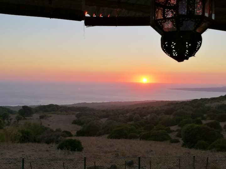 Maison Charmante à El Chaparral, Vue Mer - Tarifa