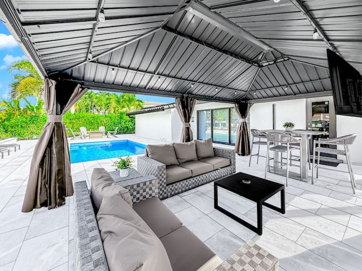 Heated Pool! Waterfront+kayak! Close 2 Beach! - Aéroport de Fort Lauderdale-Hollywood (FLL)