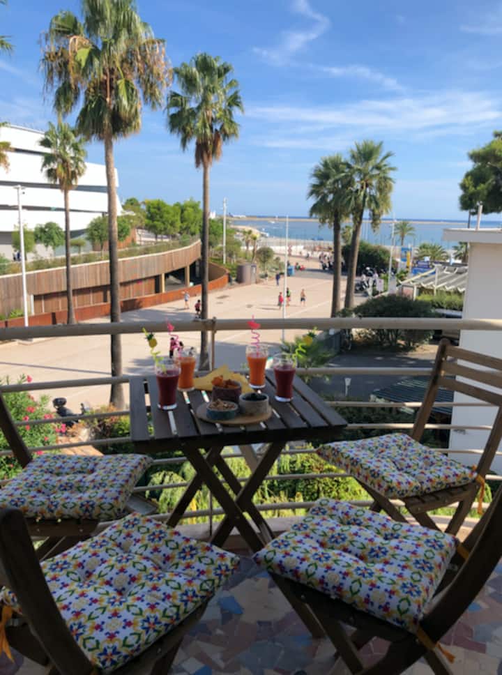 Bel Appartement Avec Balcon Vue Mer - Saint-Laurent-du-Var