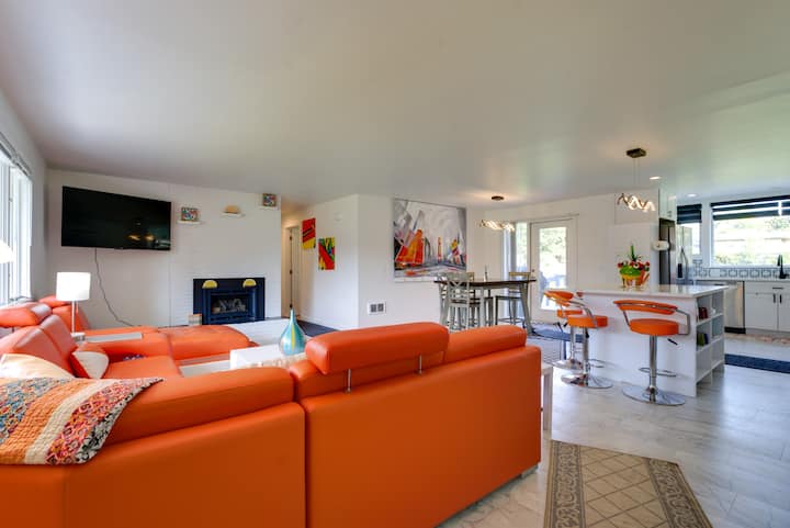 Cozy Retreat In Spokane Valley W/ Fireplace - 斯波坎谷