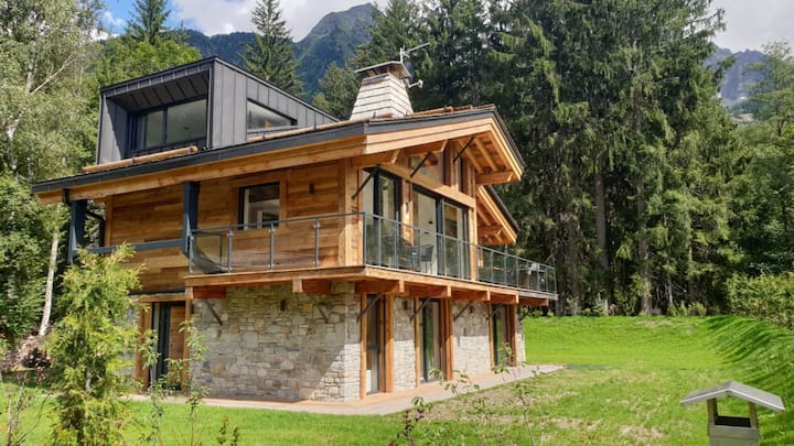 Chalet De Luxe Avec Spa | Petit Dej & Ménage Inclu - Chamonix-Mont-Blanc