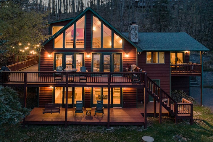 4br Cabin With Panoramic Views & Hot Tub - Deep Creek Lake, MD