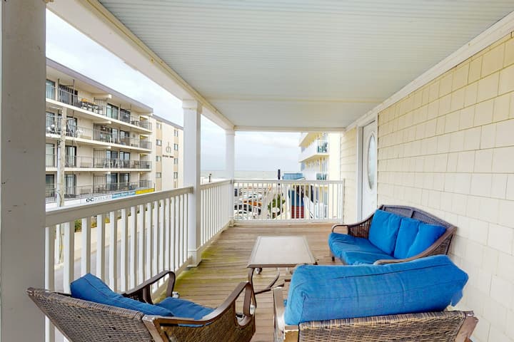 Fantastic 9br Oceanview | Balcony | W/d - オーシャン・シティ, MD