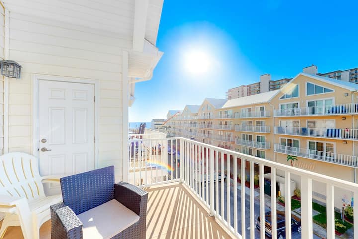 House Steps From 4br Oceanview | Elevator - Ocean City, MD