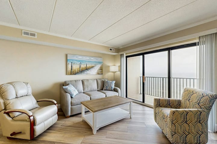 Gorgeous 1br Oceanfront 12th-floor | Balcony - Ocean City, MD