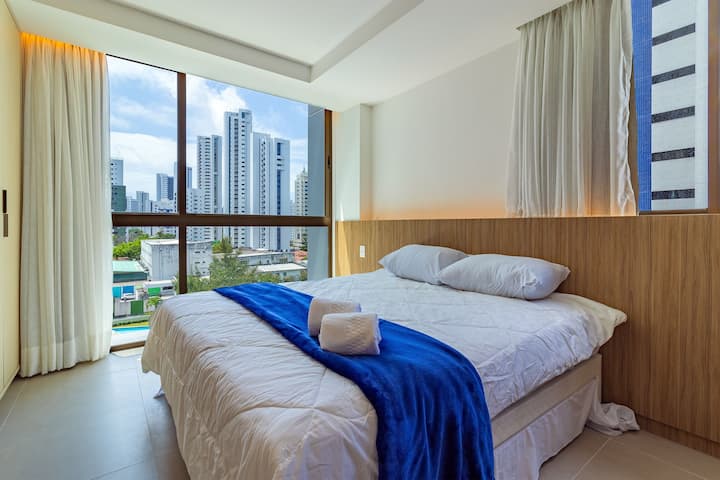 Rooftop #501 - Suite In Boa Viagem By Carpediem - Recife