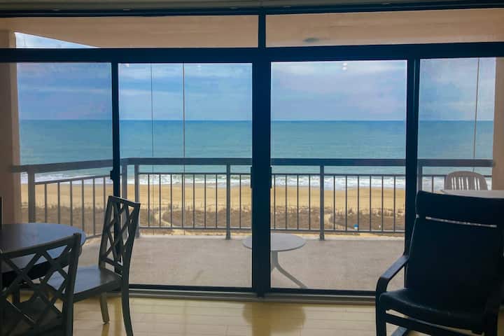 1br Oceanfront 10th-floor | Balcony | Pool - Ocean City, MD