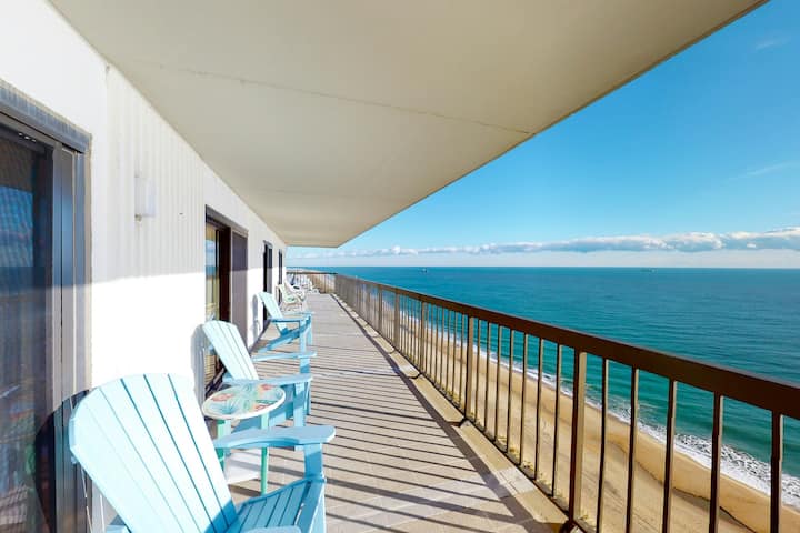 Light-filled 3br Oceanfront 19th-floor | Balcony - Ocean City, MD