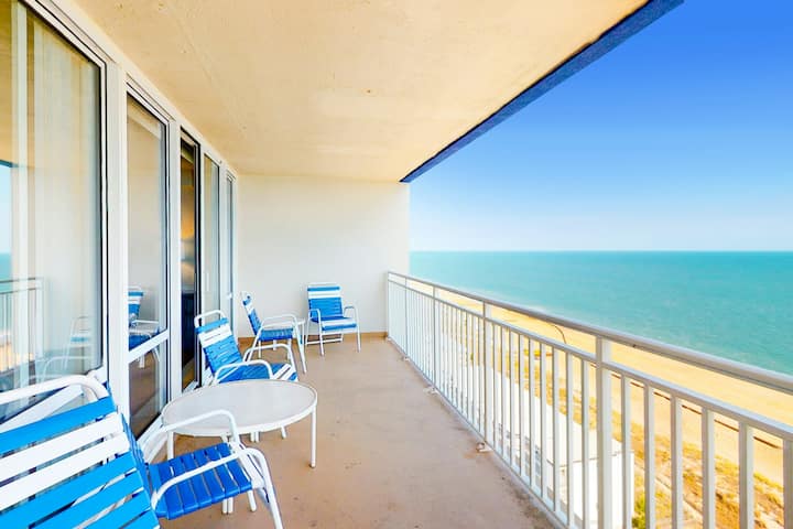 Oceanfront 3br | Pool | Hot Tub | Fireplace | W/d - Ocean City, MD