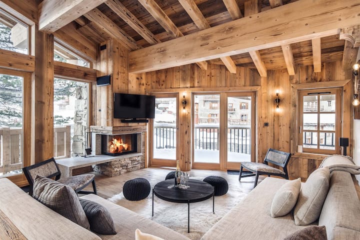 Chalet-appartement à 5 Min Des Pistes | Jacuzzi - Val-d'Isère