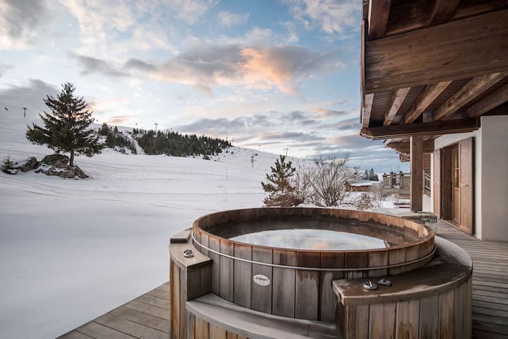 Grand Chalet Lumineux Au Pied Des Pistes - Pralognan-la-Vanoise