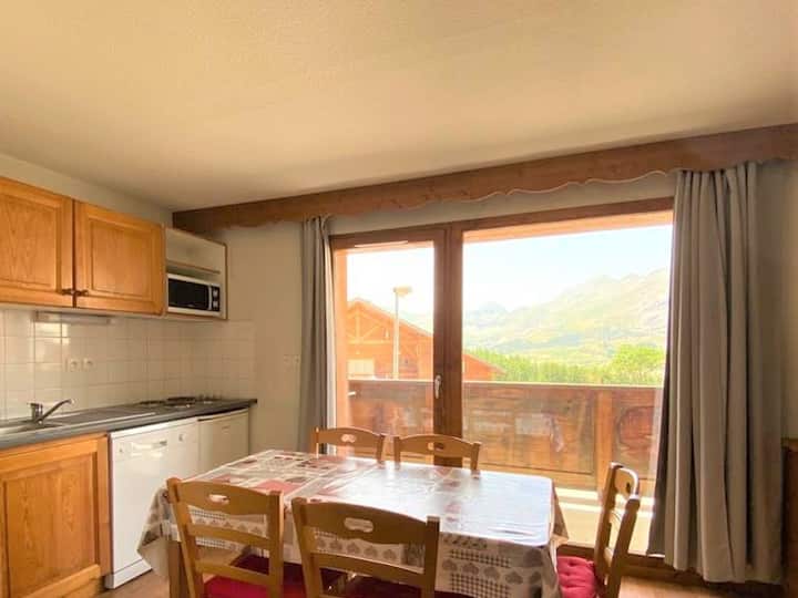 Appartement Rénové 6 Pers, Balcon, Parking - Lus-la-Croix-Haute