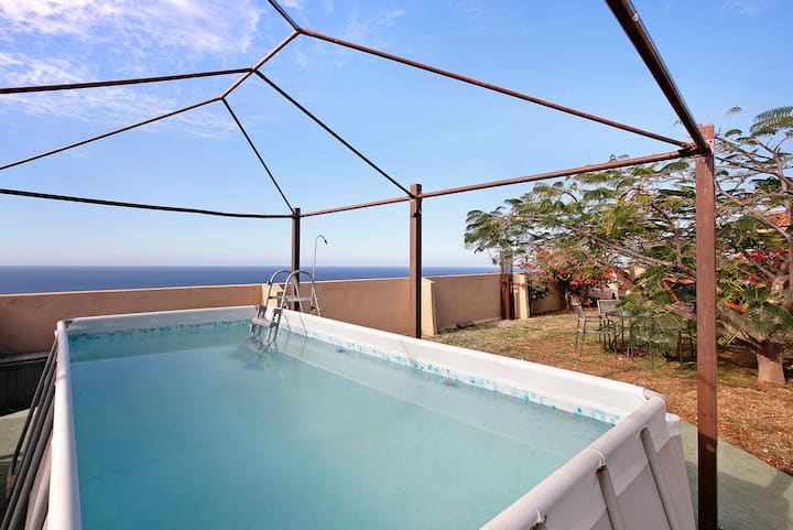 Magical Sea Views Pool House - Garachico
