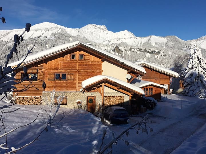 Chalet 10 Pers, Centre, Vue, Wifi, Parking - Crest-Voland