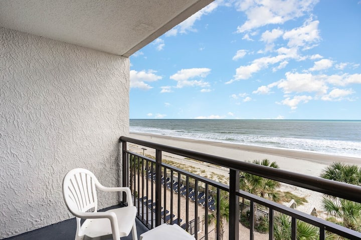 Direct Oceanfront Views, 4ppl - Myrtle Beach, SC