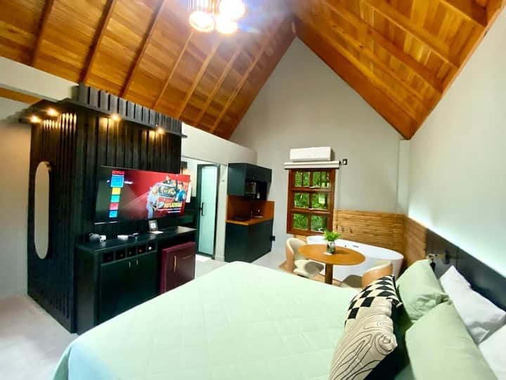 Chalé "Inteligente" Tannat No Vale Dos Vinhedos - Garibaldi