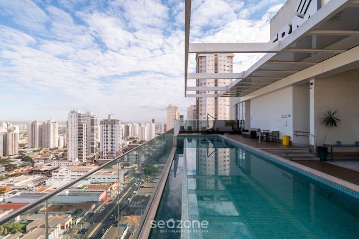 Flat W/ Pool In Condo, Setor Bueno - Dnab1503 - Goiânia
