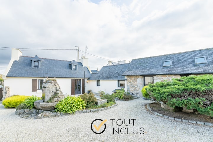 Ty Melen - Charmante Maison Bretonne Proche Mer - Lannilis