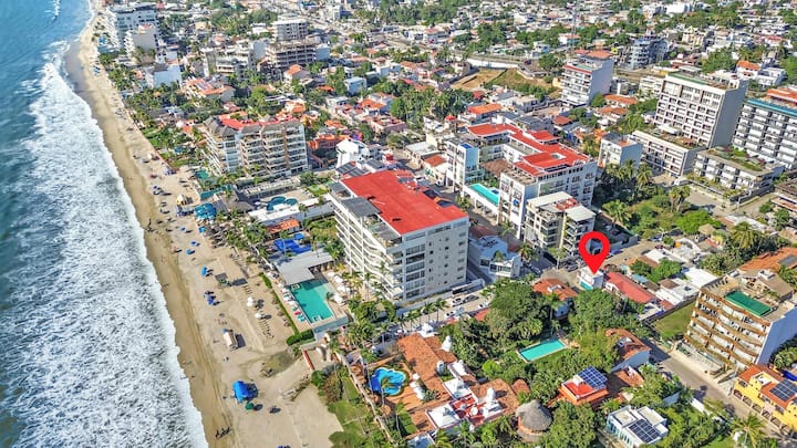 Golden Zone 1br - Only 99 Steps To Beach! - Bucerías
