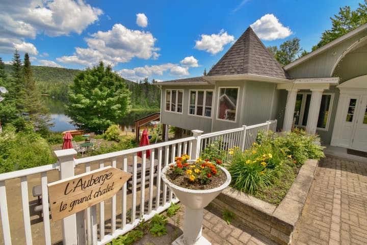 Retraite Au Lac Provost - Spa, Lac, Billard & Ski - Saint-Donat