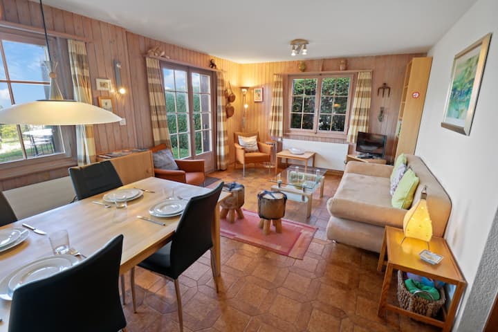 Joli Appartement Proche Du Centre - Thyon