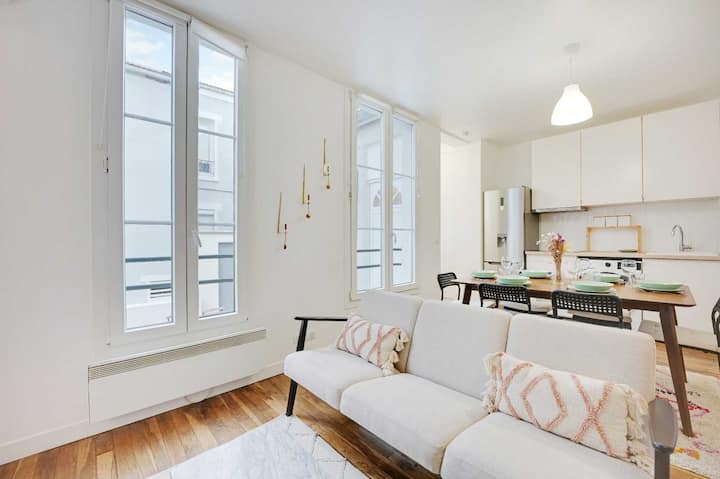 Maison Moderne Avec Ac -3br-6p- Asnières-sur-seine - Courbevoie