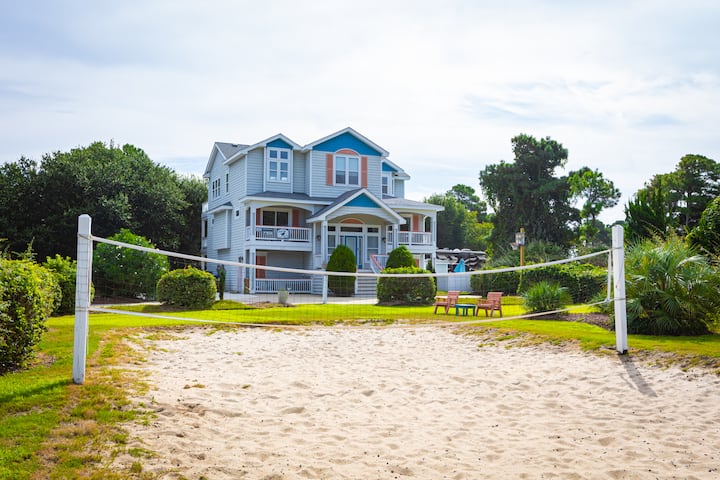 Duck Location! Volleyball, Pool, Game Room & More - Duck, NC