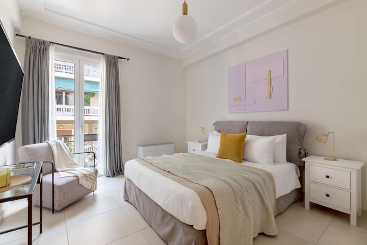 Kalypso Athens Gem: Elegance In Vibrant Pagrati - Athens