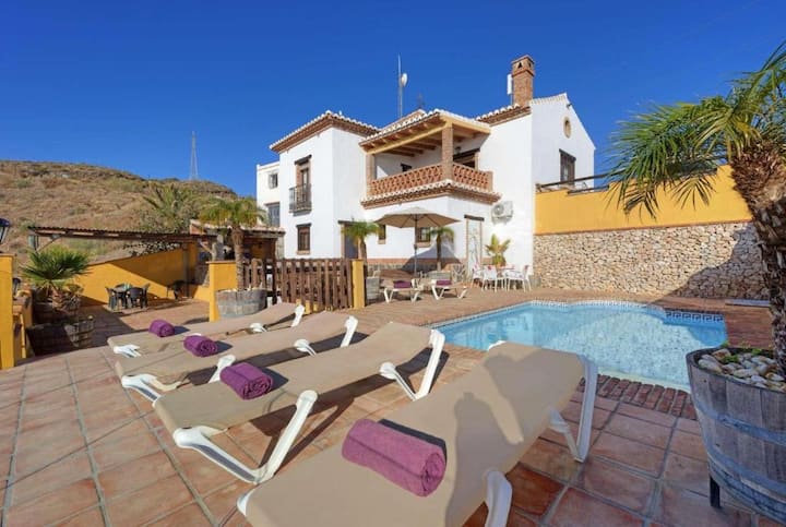 Villa Benizan Private Pool, Sea Views, A/c, Wifi - Frigiliana