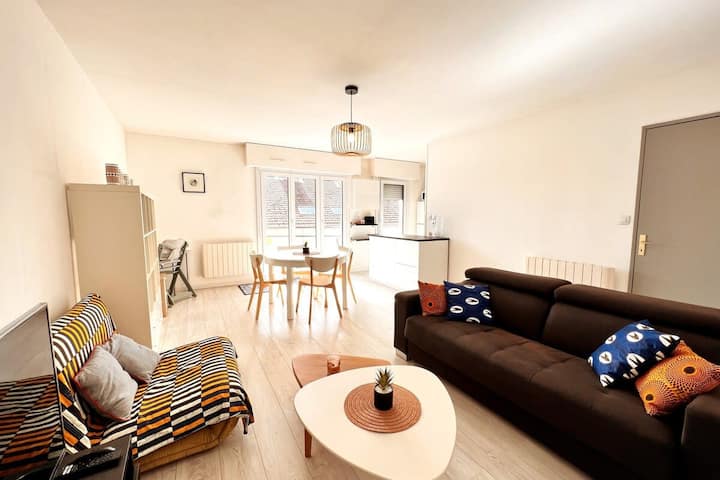 Superbe F2 Avec Garage Balcon - Lorraine