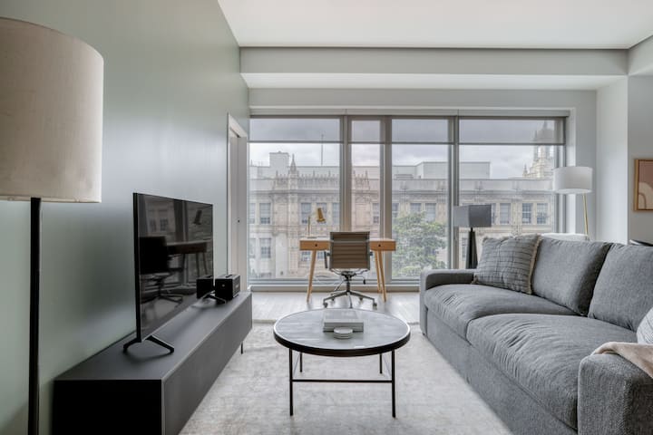 Blueground | Soma, Pet Spa, Gym, Yoga & Coffee - Usa