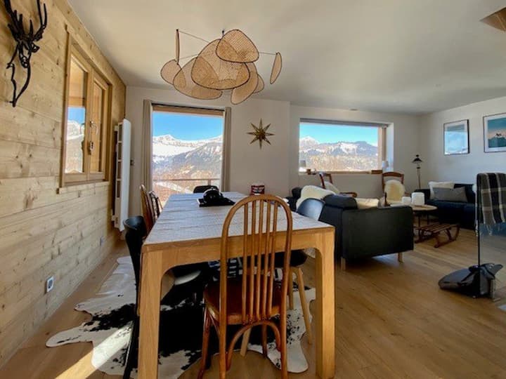 Chalet Rénové 12 Pers, Prox Pistes Et Commerces - Crest-Voland