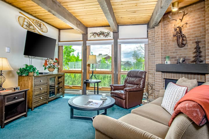 Lodge C104: Inviting 2br At Lodge 1st-floor - Steamboat Springs, CO