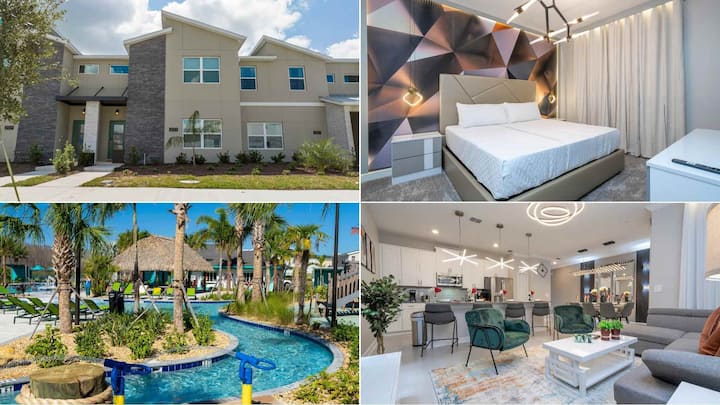 2513 Amazing Townhome W/pool, 4/3 Near Disney - Kissimmee