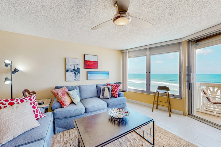 2br Oceanfront Retreat With A Furnished Balcony - Ormond Beach, FL